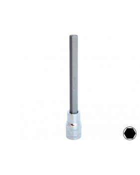 SOCKET 1/2"DR 12MM INHEX 140MM LONG
