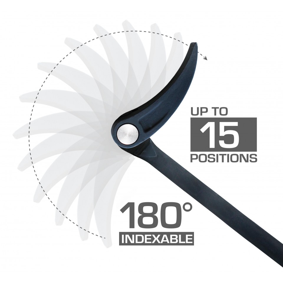 Pry BAR SET ADJUSTABLE HEAD 2PCS