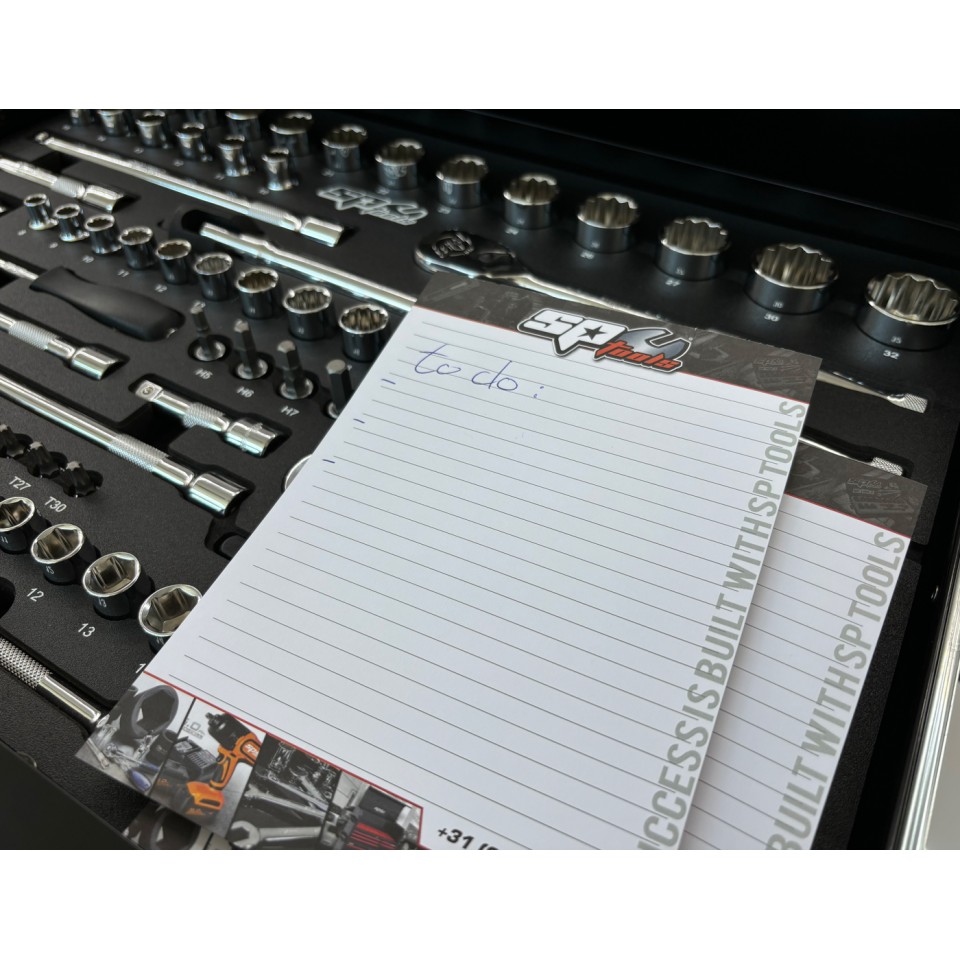 SP TOOLS MERCHANDISE - NOTE BLOCK